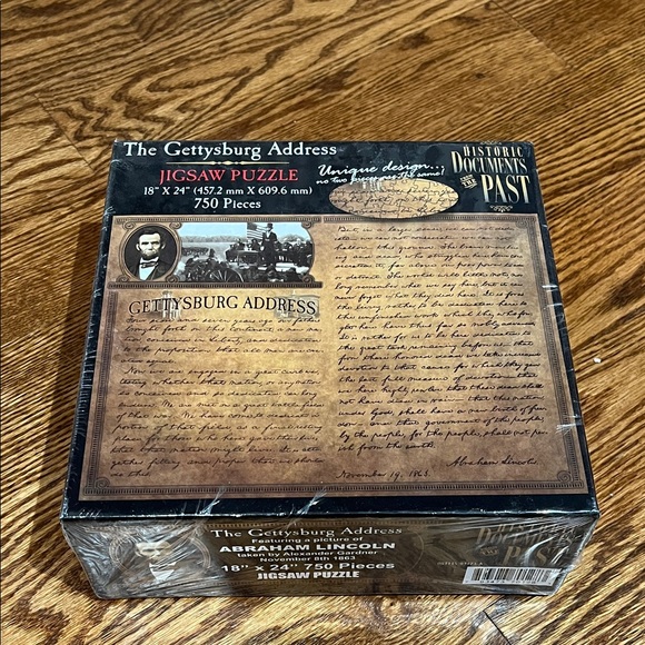 Games | The Gettysburg Address Jigsaw Puzzle | Poshmark